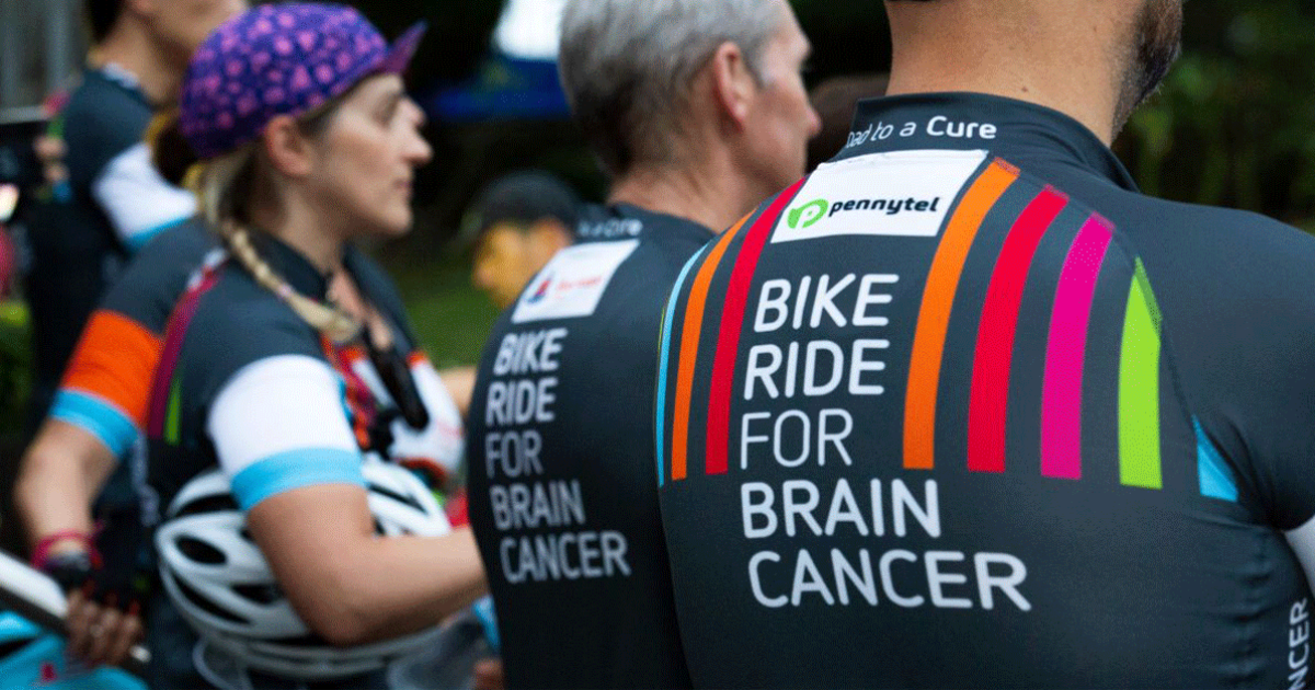 Bike Ride for Brain Cancer : Donate